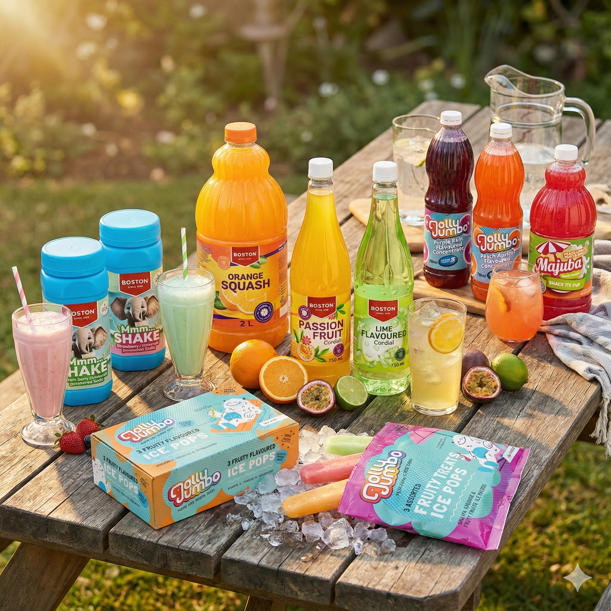 Cold Beverages Product Range – Jumbo Brands